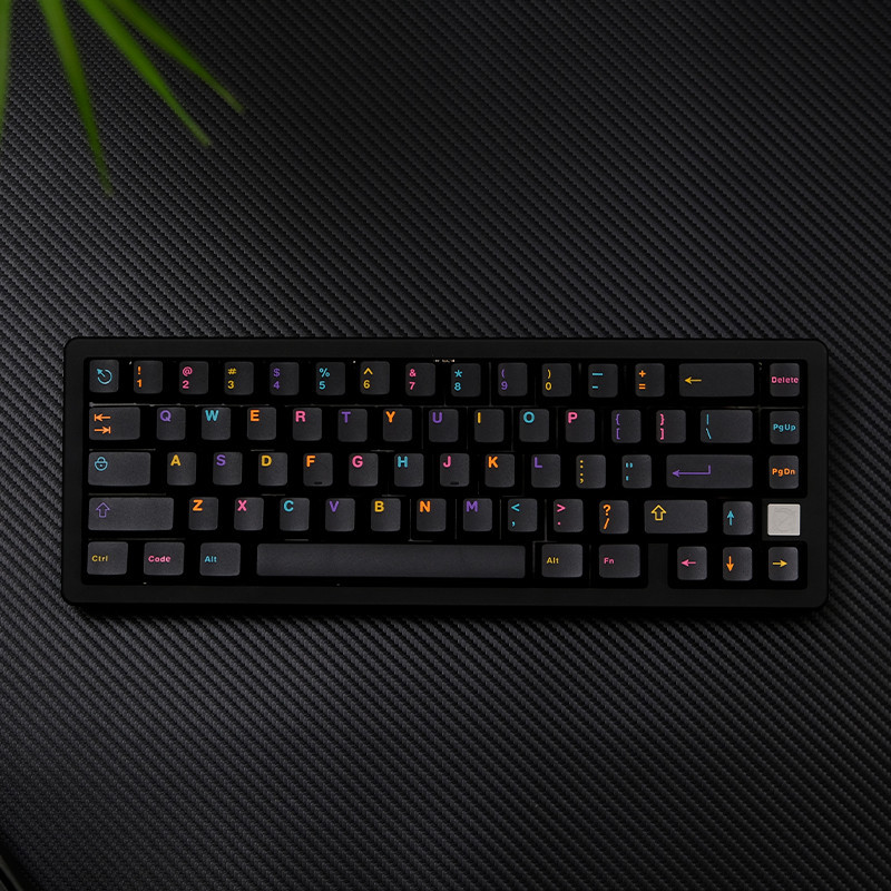 GMK Mictlán 121 Keys ABS double Shot Keycaps Rainbow colorful Font on ...