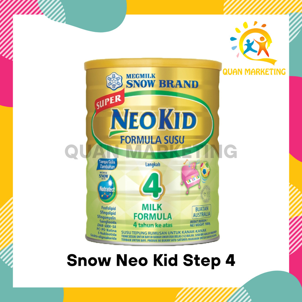 Snow Brand Super Neo Kid Step 4 (900g) - Growing-Up Milk Formula ...
