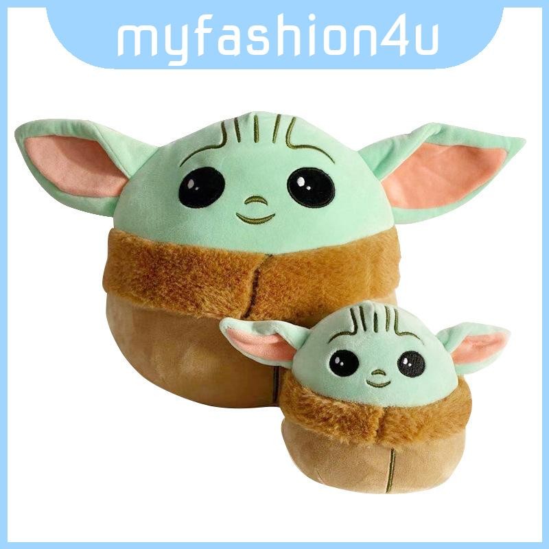Yoda Plush Baby Toy In Cartoon Style With Super Elastic Soft Fabric And ...