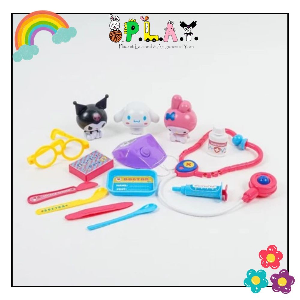 PLAY Sanrio Kuromi Makeup & GooKa Set Sanrio Art & Craft Cinnamoroll ...