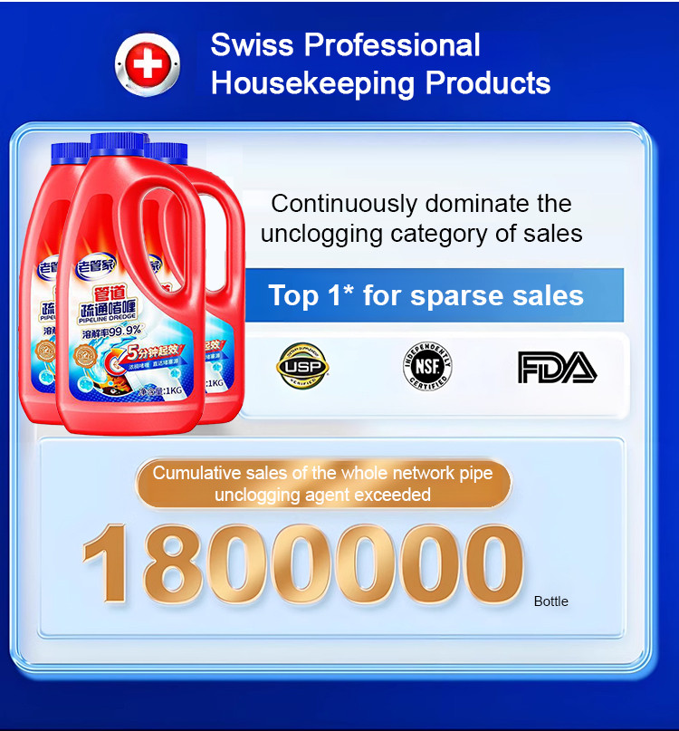 environmentally friendly and harmless Pipe dissolver Pipe cleaner ...