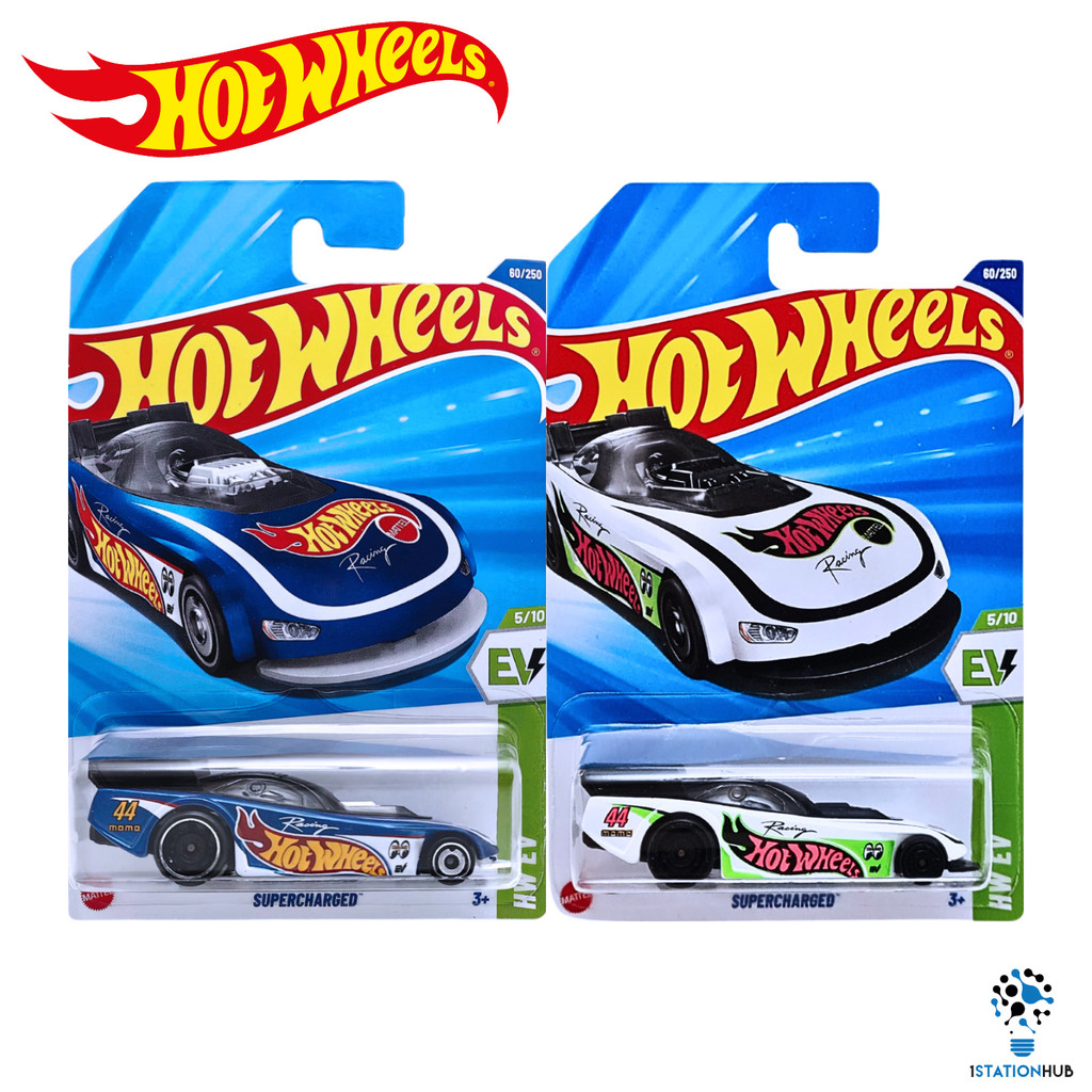 Hot Wheels HW EV Supercharged Car | Hotwheels Mattel Collector Toys Vehicle Transportation Cars ...