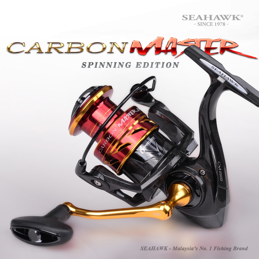 Seahawk Carbon Master 3000 Full Carbon Body and Rotor Loud Clicker ...