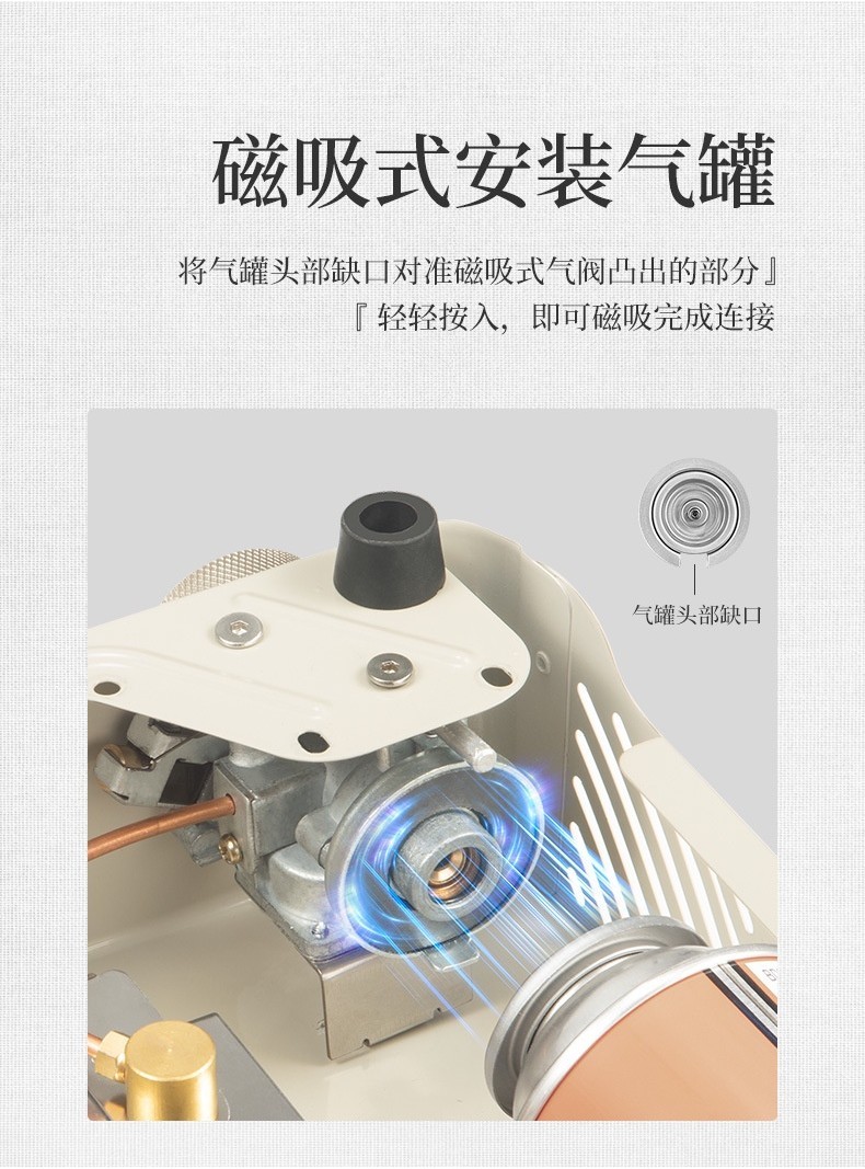 Naturehike Mini Cassette Gas Stove 2KW Portable Cartridge Burner ...