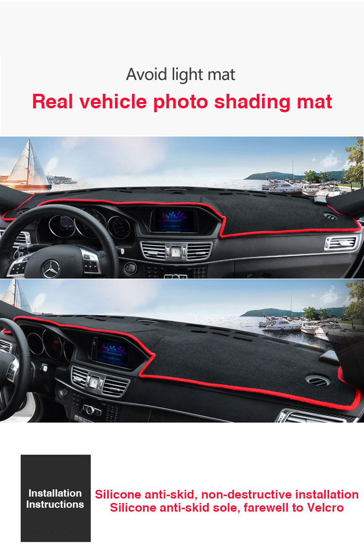 Car Dashboard Dash Mat For Mitsubishi Pajero Shogun Montero V80 V87 V93 ...