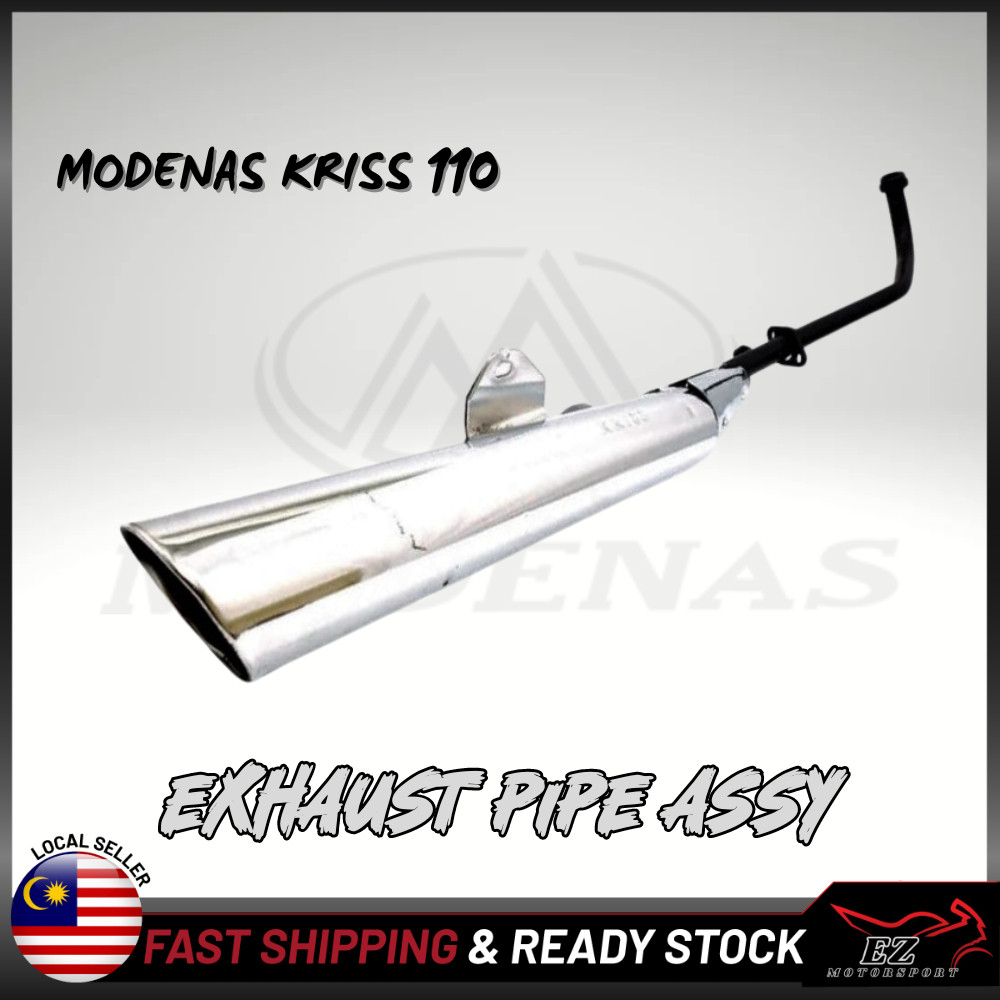 MODENAS KRISS KRISS110 KRISS 110 KRISS 1 KRISS 2 Muffler Ekzos Exhaust Pipe Assy STANDARD MADE ...