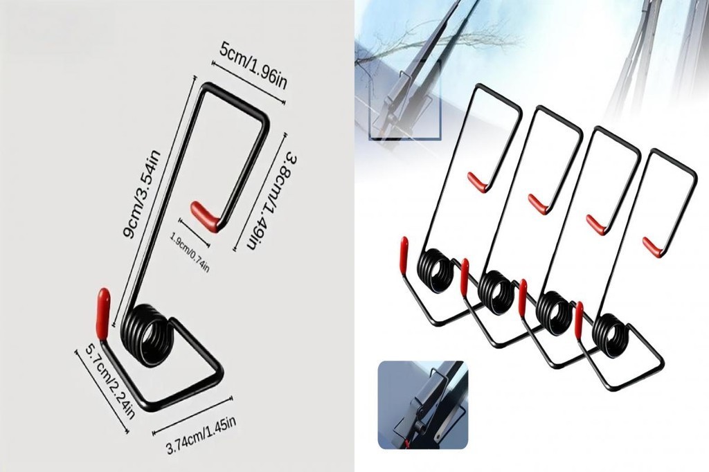 [FM] Car Wiper Arm Pressure Spring Set Windshield Wiper Arm Pressure ...