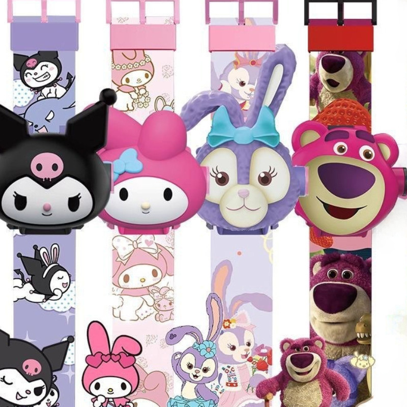 Kegllect Kids Sanrio Hello Kitty Melody Spiderman Kuromi Digital Watch ...