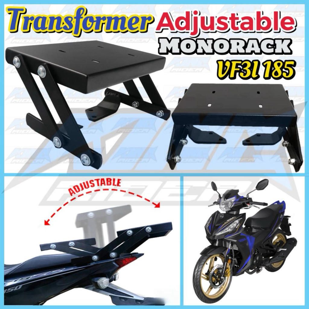 Magic Boy & X-Rider Monorack VF3i185 VF3i 185 Monorack Adjustable Rear ...