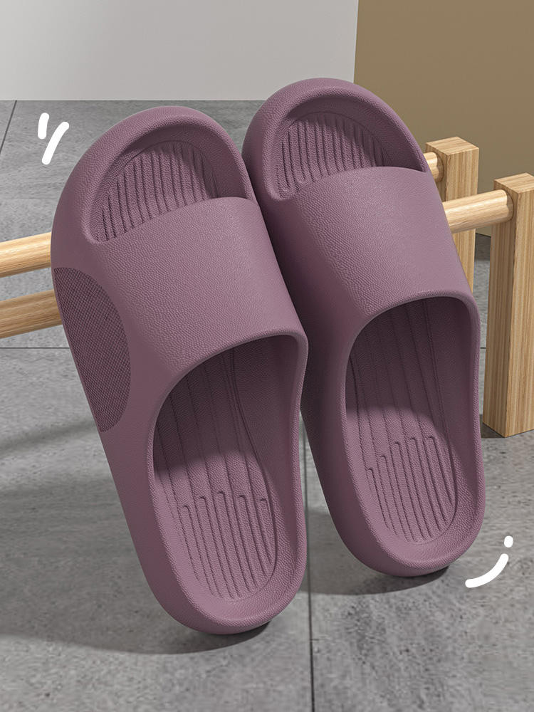 EVA Slim Slippers For Women 2025 New Summer Indoor Home Couple Anti ...