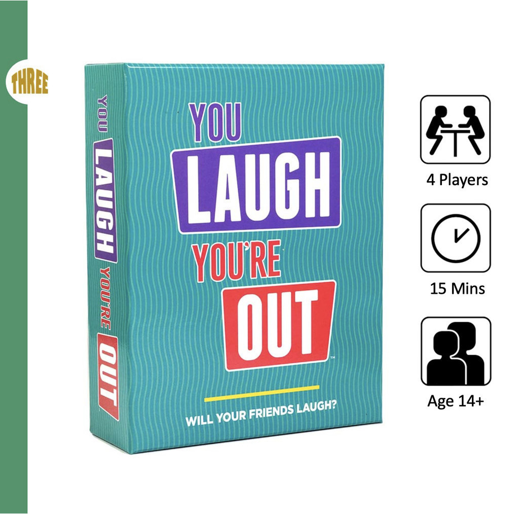 You Laugh You're Out Family Party Game, Suitable For People Who Cannot ...