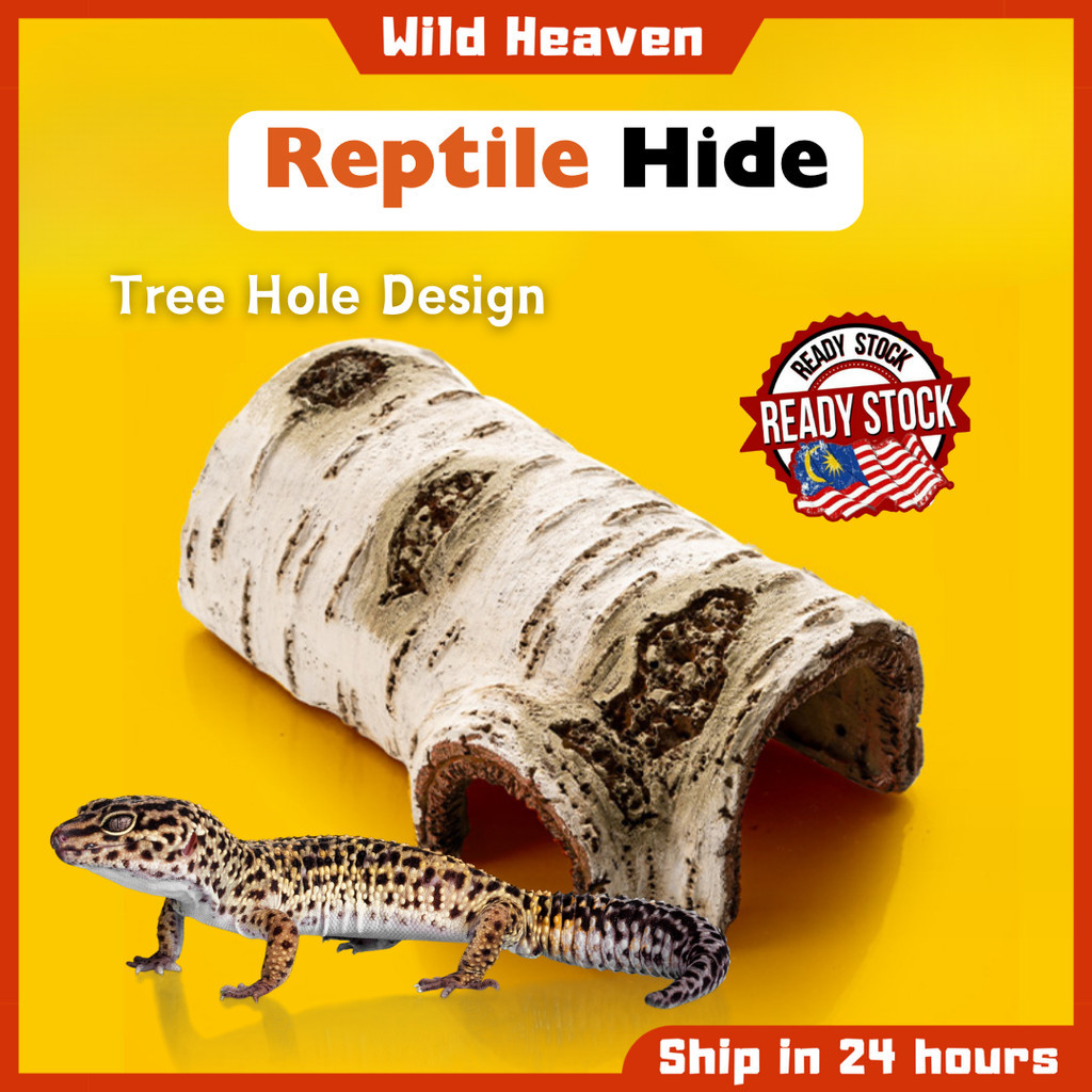 Reptile Tree Hide Cave Hollow Hideout Basking Platform Tortoise Hermit ...