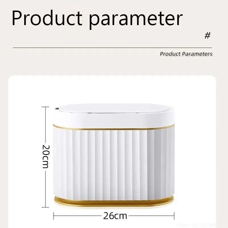 Automatic Touchless Rubbish Bin – 5L Capacity, Smart Sensor ...