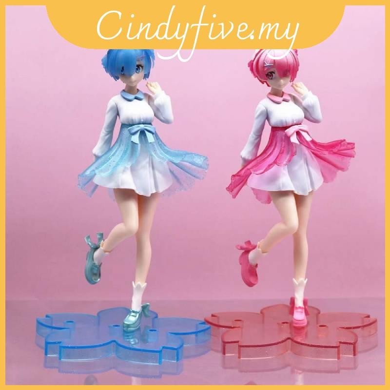 Rem Figure For Anime Lovers Pvc Material 21.5cm Beautiful Standing Pose ...