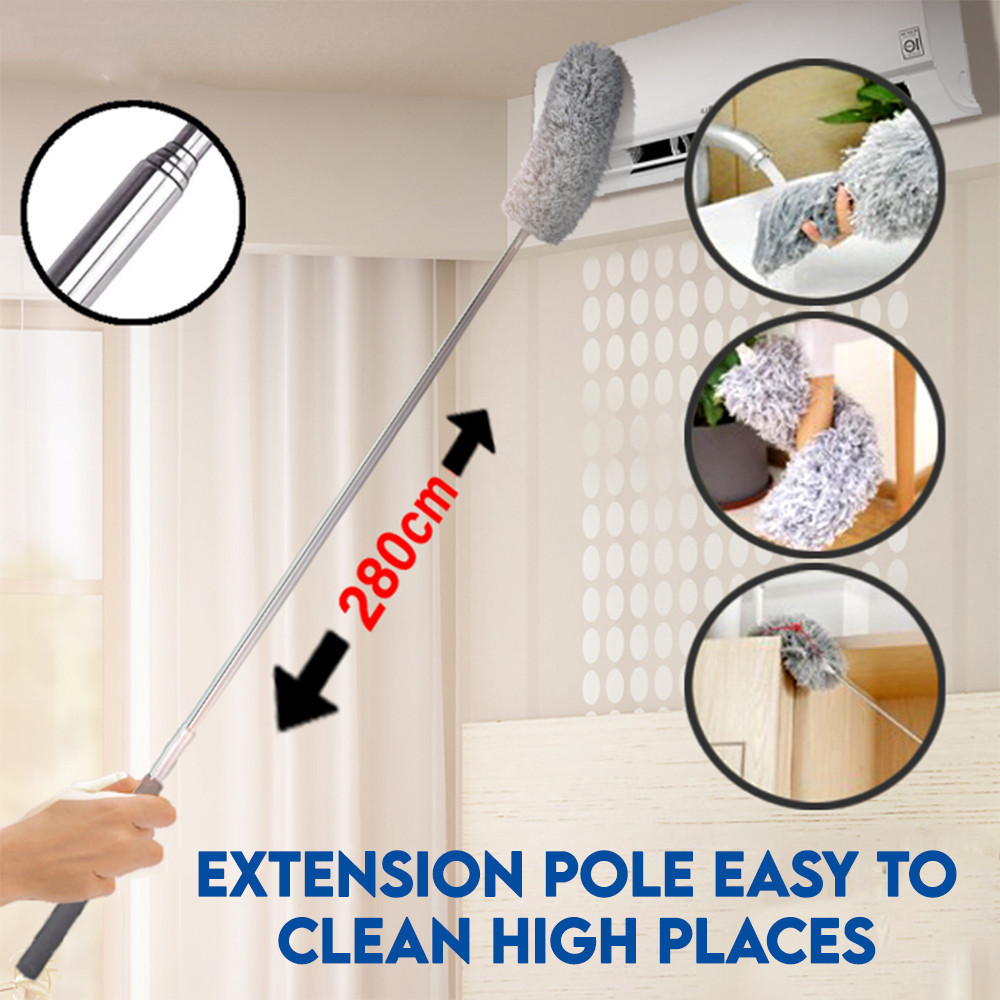[280CM] Innohut Extendable Duster Penyapu Habuk Bendable Fan Ceiling ...
