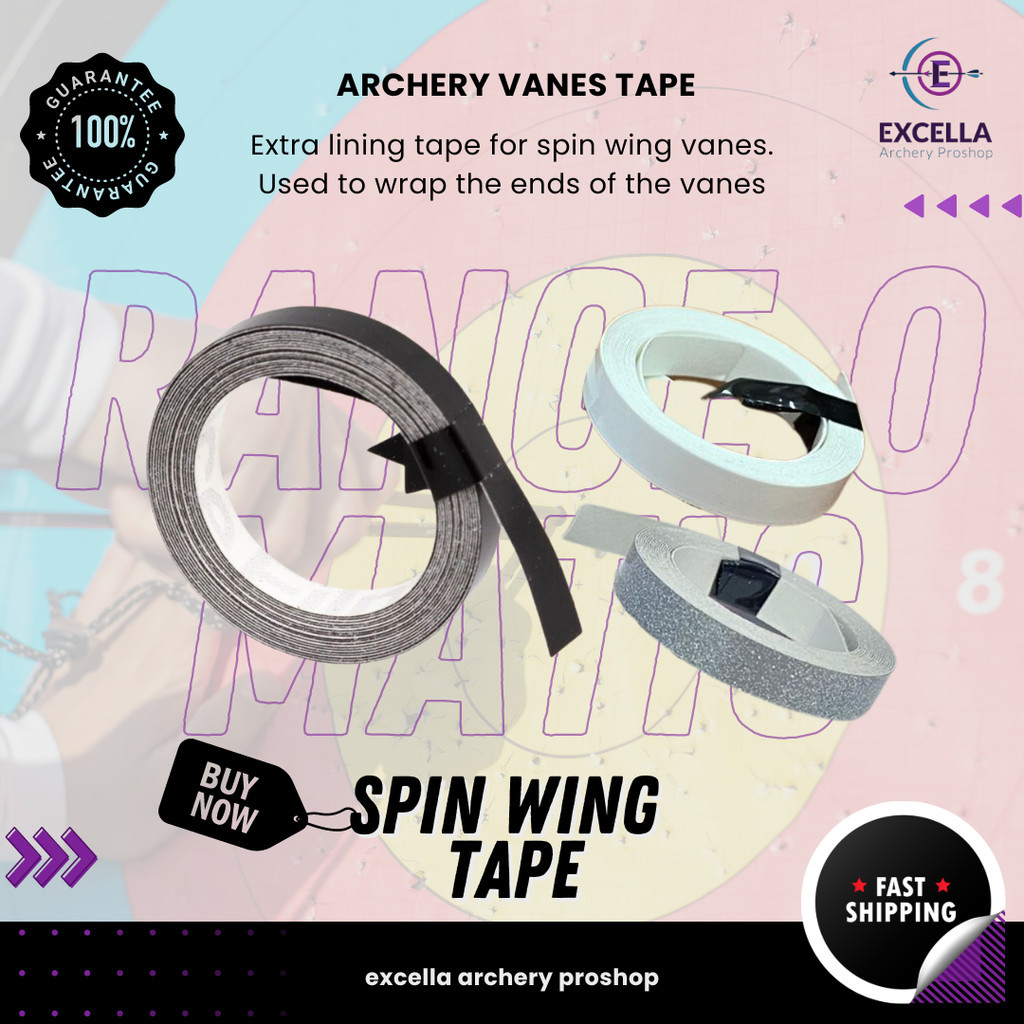 Range O Matic Archery Spin Wing Tape | Shopee Malaysia