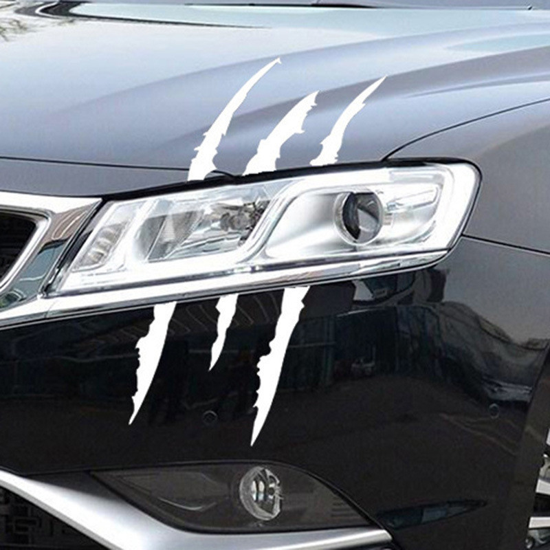 1-2pcs Monster Sticker for Car Stickers and Decals Monster Scratch ...