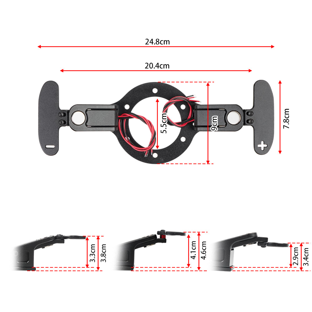 Racing Simulation Steering Wheel Shift Paddles Magnetic Paddles For ...