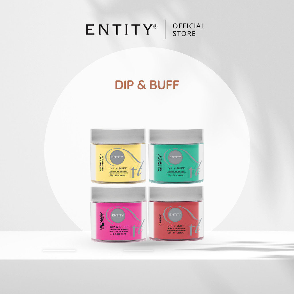 Entity Dip & Buff Acrylic Dipping Powder Nail Art - Colours | Shopee ...