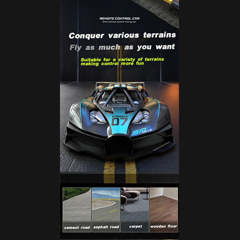 Bugatti Car Toy Remote Control Car Sports Racing Car Toys RC Drifting ...