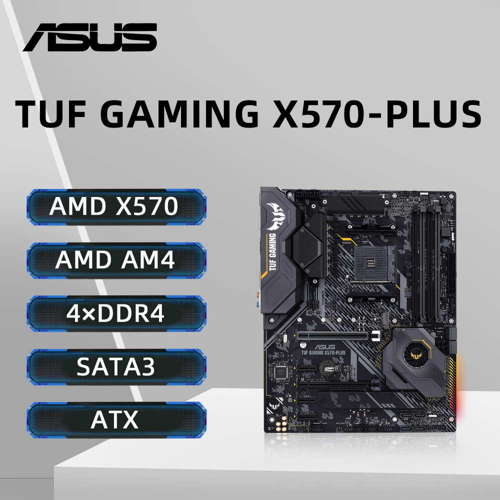 Computer Accessories ASUS TUF GAMING X570-PLUS Motherboard Supports ...