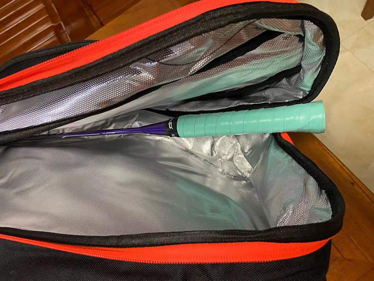 HEAD 6 Pieces Tennis Rackets Bag Hard Shell Sports Bag Large Capacity 9 ...