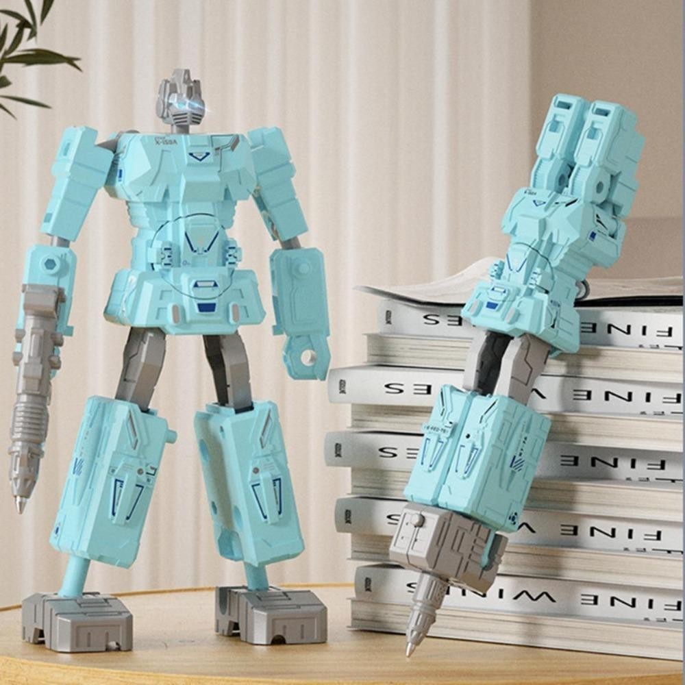 Creative Robot Transforming Toy Pen Student Boy Funny Neutral Pens ...