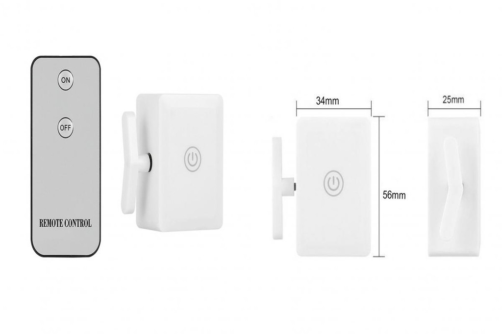 /LO/ Wireless Light Switch Hassle-free Light Switch Remote Control ...