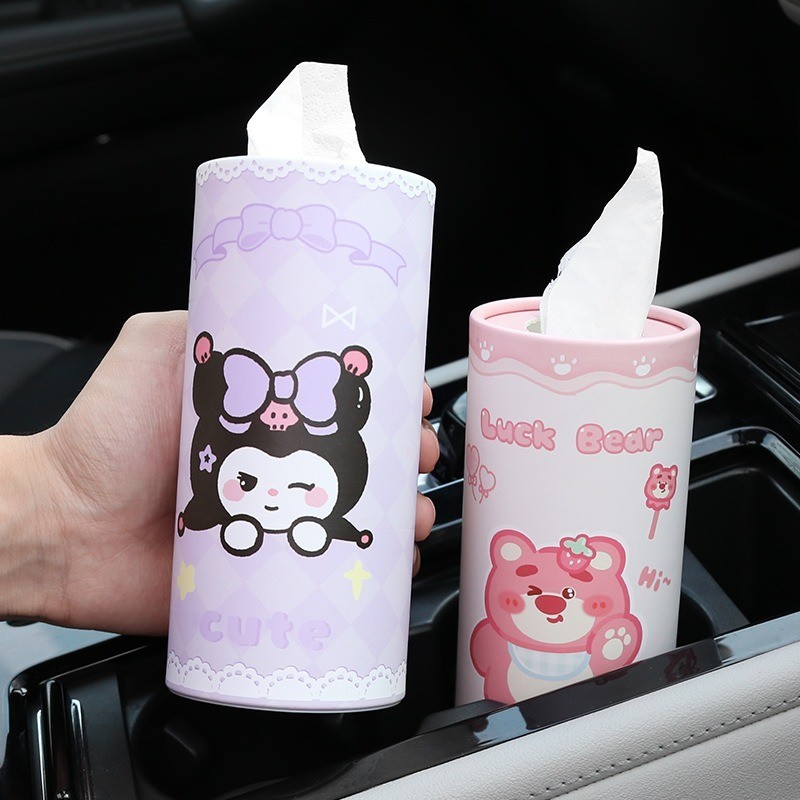 Kawaii Sanrio My Melody Tissue Box Kuromi Cinnamoroll Cartoon Anime ...