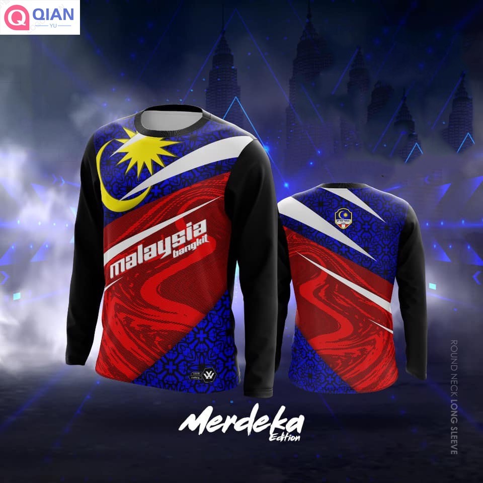 MERDEKA !! Malaysia 67th Merdeka 2024 Design Sublimation Jersey Special Edition Shirt Unisex ...