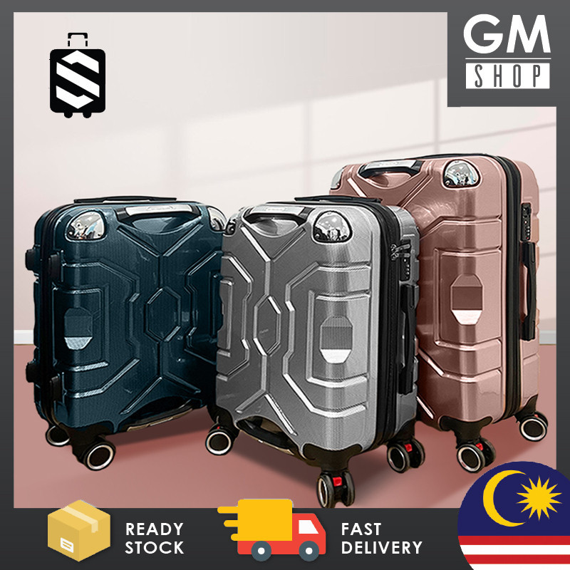 GMshop SKY TRAVELLER SKY369 3-In-1 Suitcase Trolley 360° Silent ...