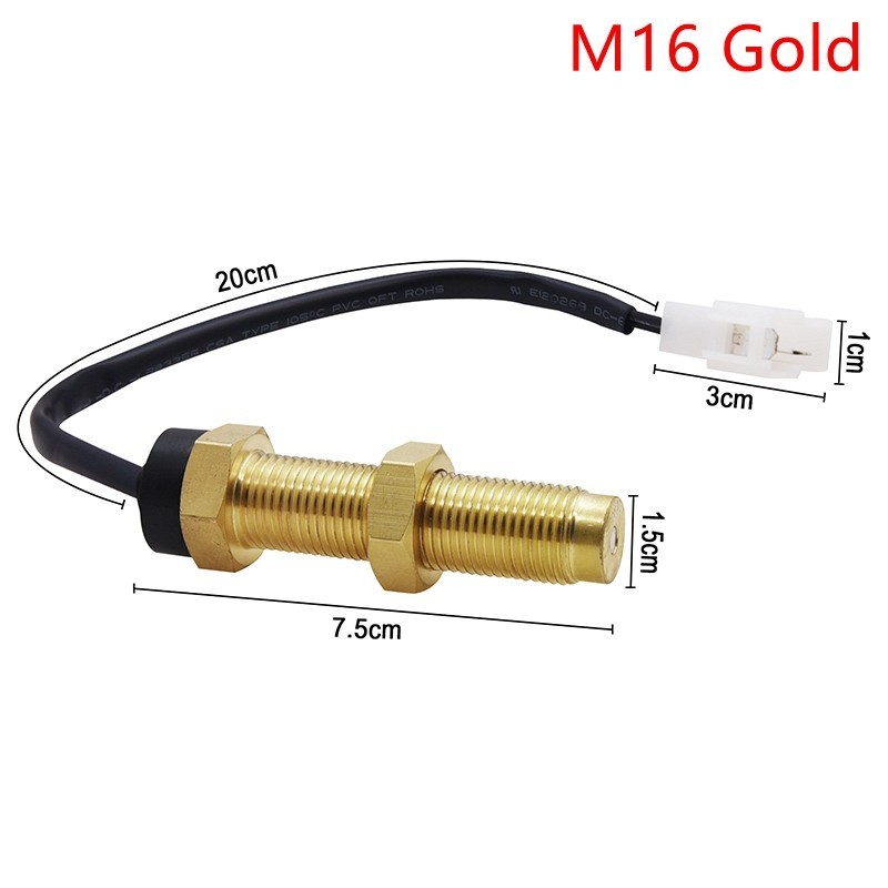 NEW Gold/Silver M16/M18 RPM Sensor Tachometer RMA Sensor For Car Truck ...