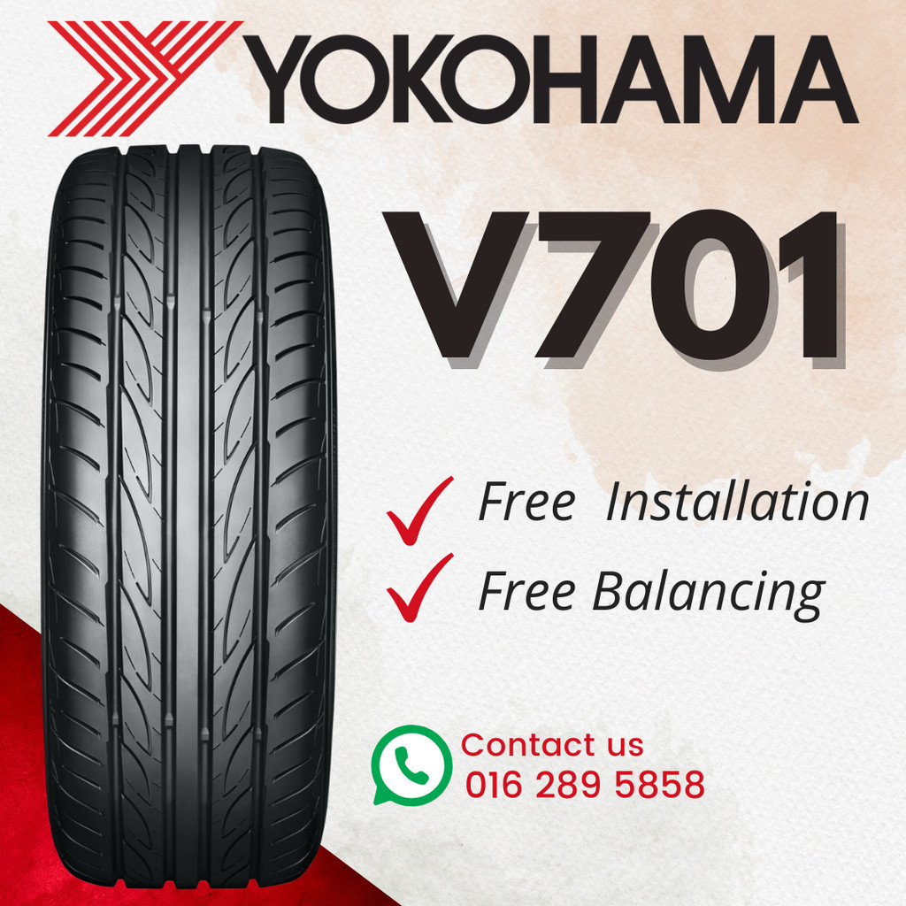 Yokohama 1655015 165/50R15 1955015 195/50R15 1955515 1955016 2054516 2055016 Advan fleva V701 ...