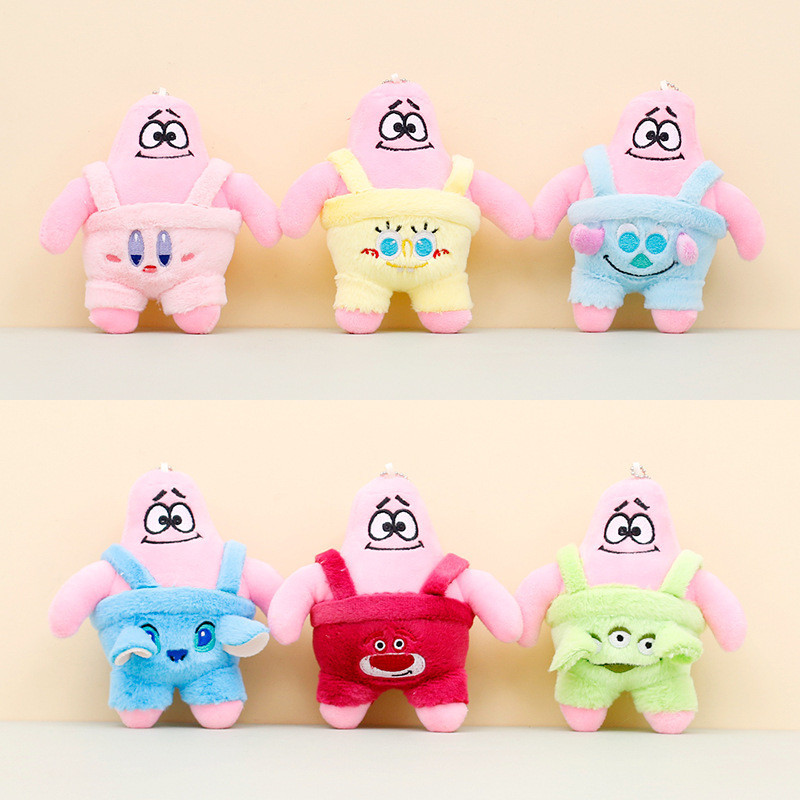Keychains Vibrant Plush With Adorable Character Designs Six Colors In ...
