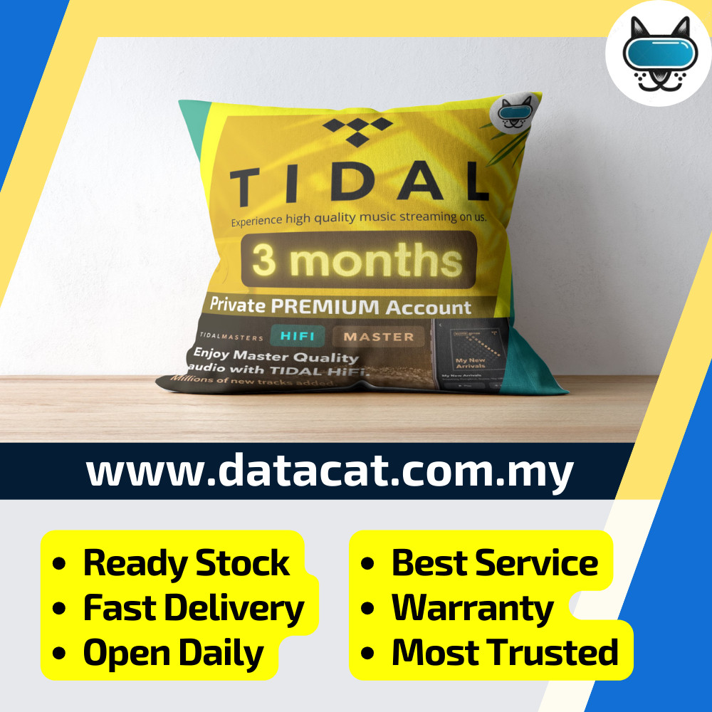 Tidal HiFi PLUS Custom Business Company Tidal Premium Logo Promotional ...