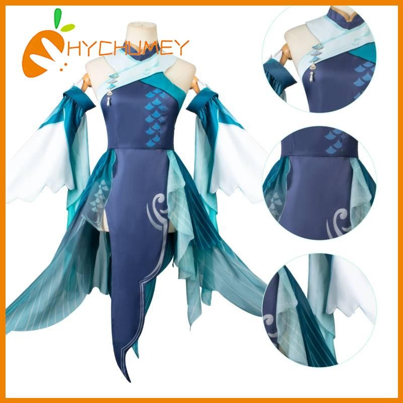 Cosplay Genshin Impact Costume Unleash The Power Of The Elements Lumiya ...