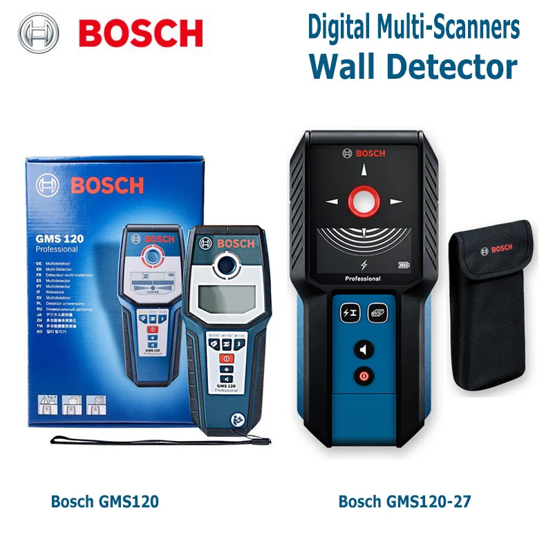 Bosch Digital Multi-Scanner Wall Detector GMS120 GMS120-27 Metal Wall ...