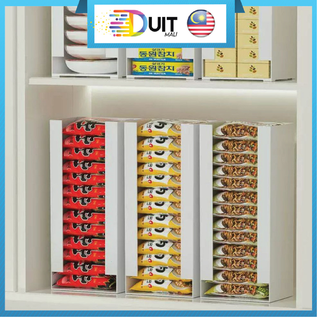 DM Instant Noodle Storage Rack Box Drawer Compartment Face Mask ...