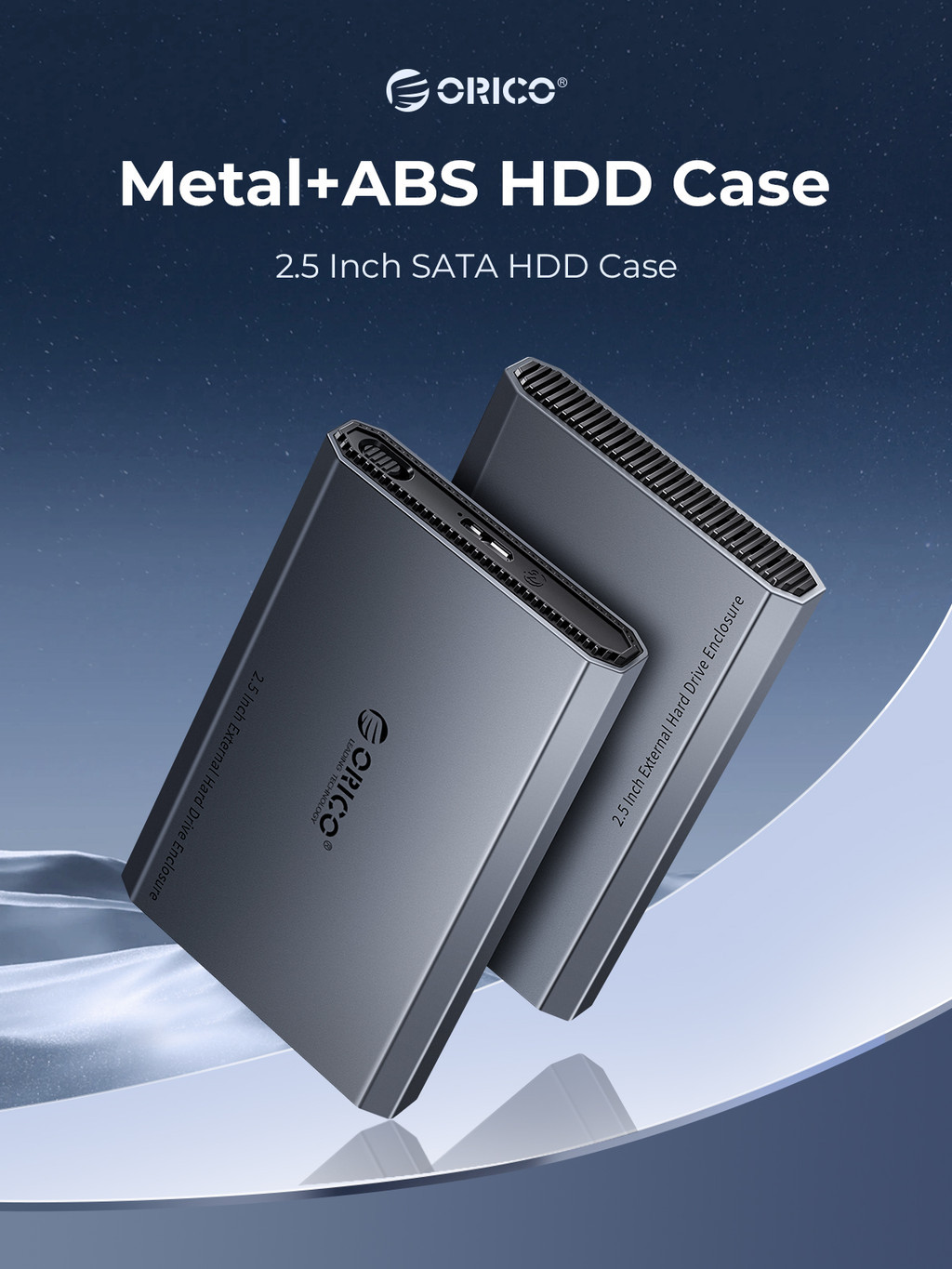 Orico 2.5'' Hdd Case External Hard Drive Case Hdd Type-C 5Gbps 2.5 Inch ...