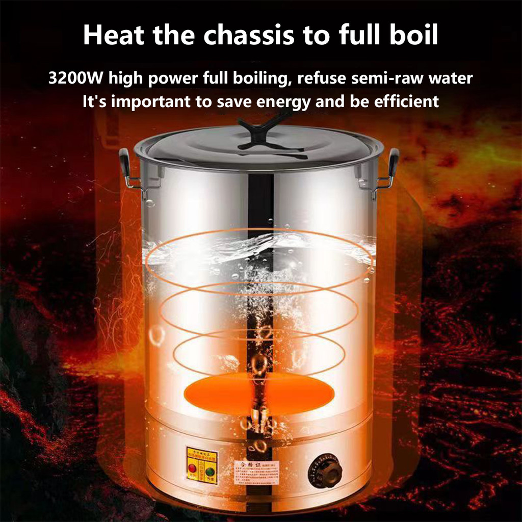 Electric Water Boiler Instant Stainless Steel 20L 30L 40L 50L Large ...