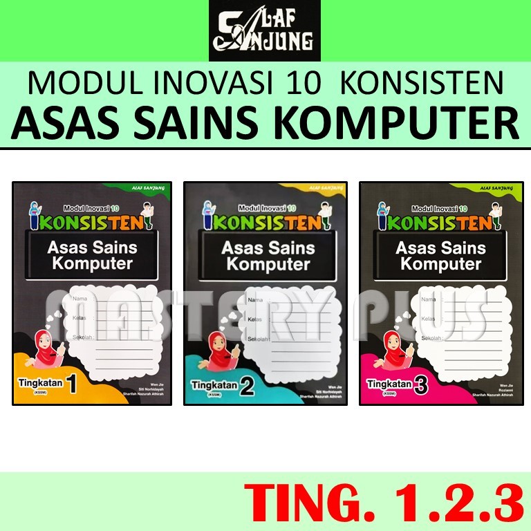 MODUL INOVASI 10 KONSISTEN ASAS SAINS KOMPUTER TINGKATAN 1 2 3 KSSM ...