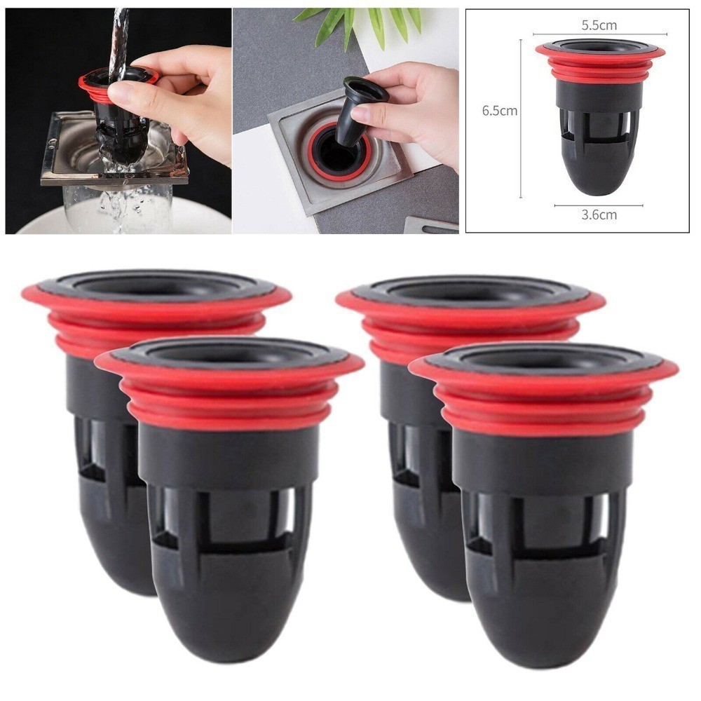 1/3Pcs Floor Drain Plug - Sewer Floor Drain - Gravity Induction - Odor ...