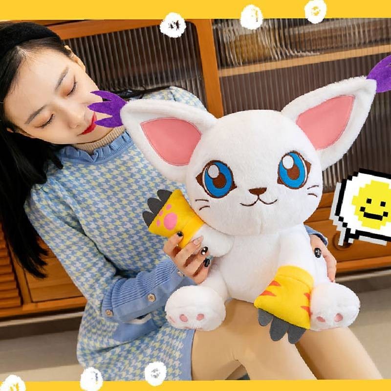Monster Digital Tailmon Plush Toy Dolls Cute Comfortable Cartoon Soft ...