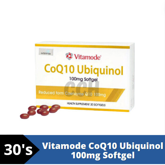 Vitamode CoQ10 Ubiquinol 100mg Softgel - 30's/ 2x30's | Shopee Malaysia