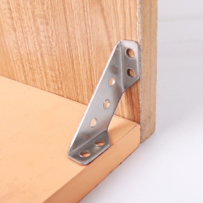 L-Shape Corner Brackets - Triangular Support Frame - Furniture Hardware ...