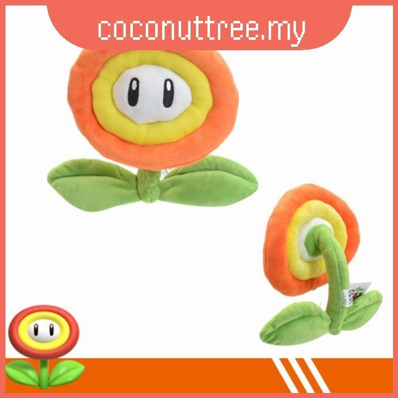 Huggable Soft And Mario Plush With Orange Flame And Blue 18cm Sunflower ...