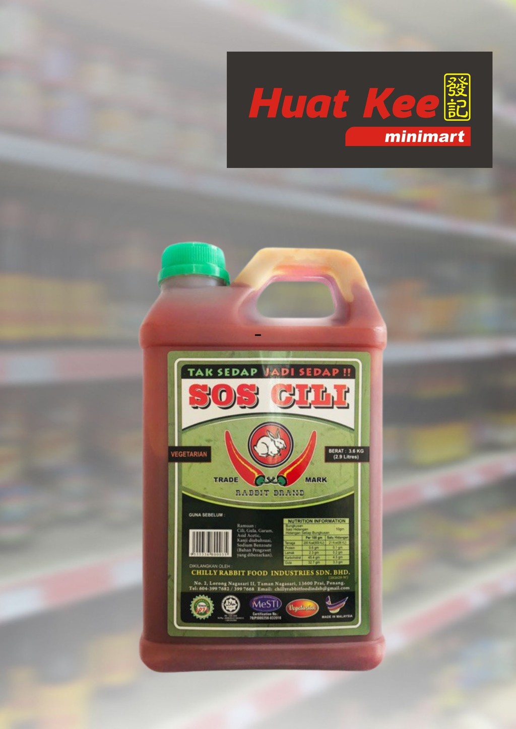 Cap Arnab Sos Cili 3.6kg | Shopee Malaysia