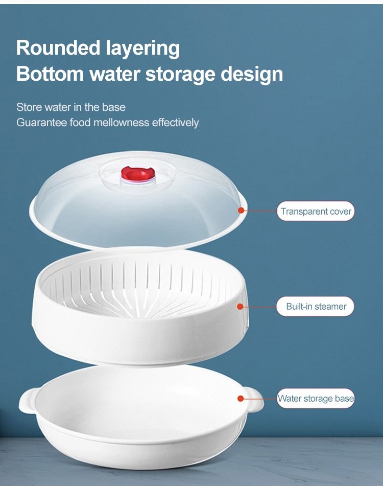 Square Plastic Steamer Round Steamer Kitchen Utensils Steamer Rack Bun ...