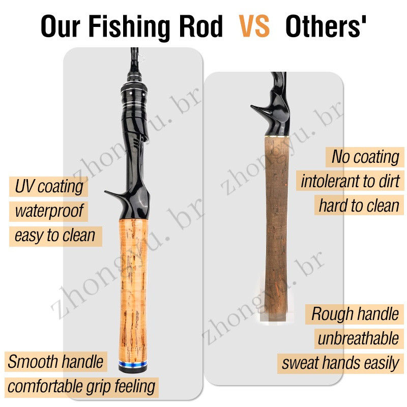 1.5M/1.68M/1.8M UL High Carbon Fiber Ultralight Fishing Rod - Solid Tip ...
