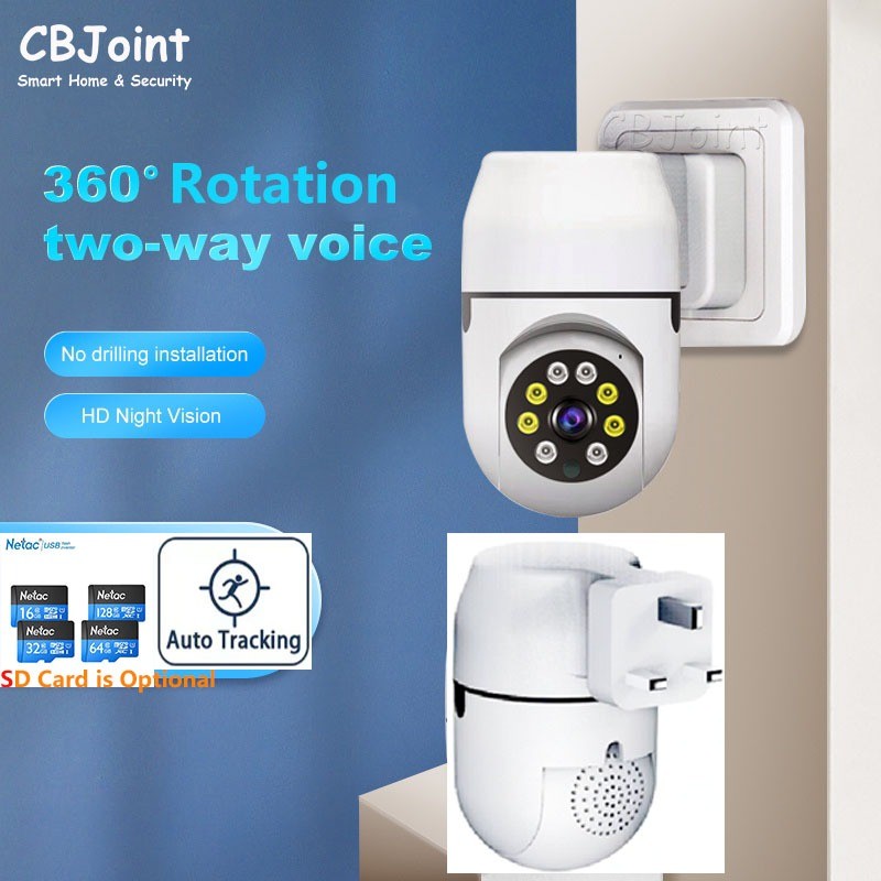 in stock V380 Pro CCTV Wireless CCTV Socket Bulb CCTV Camera 360 Camera ...